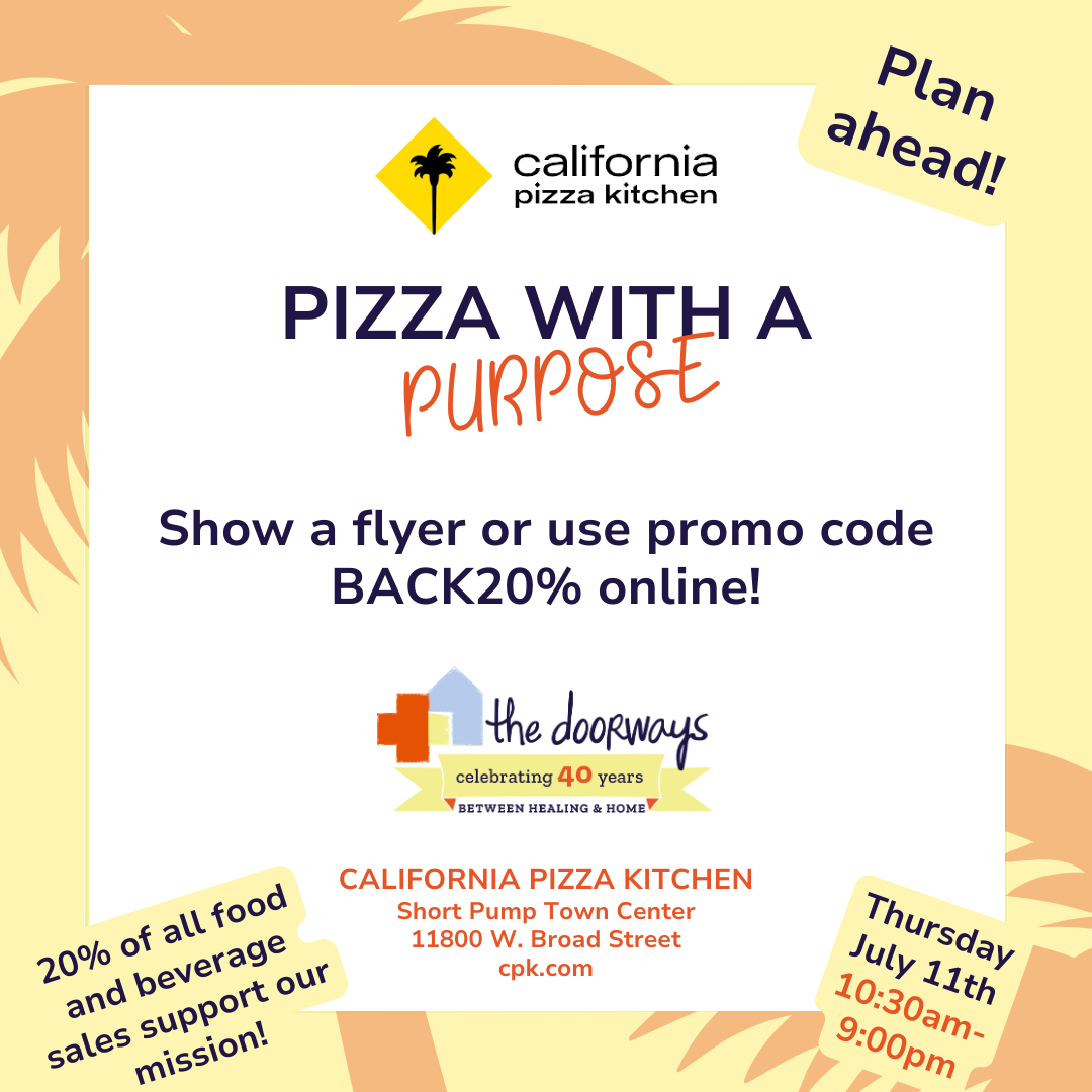 Pizza with a Purpose - The Doorways